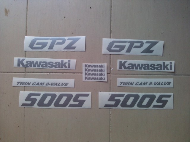Nalepnice za motore Kawasaki GPZ500S