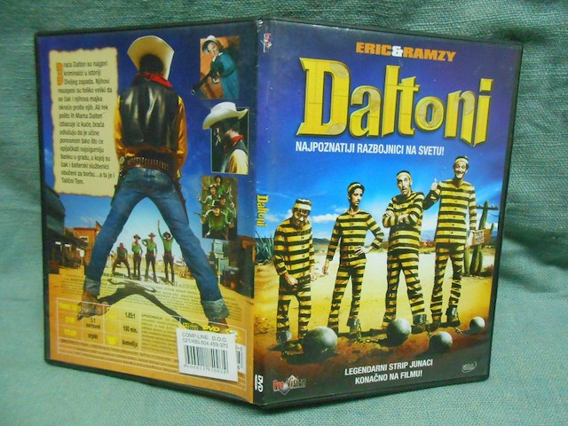 DVD DALTONI NAJPOZNATIJI RAZBOJNICI NA SVETU