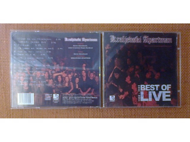KRALJEVSKI APARTMAN - 1996-2005 Best Of Live (CD)