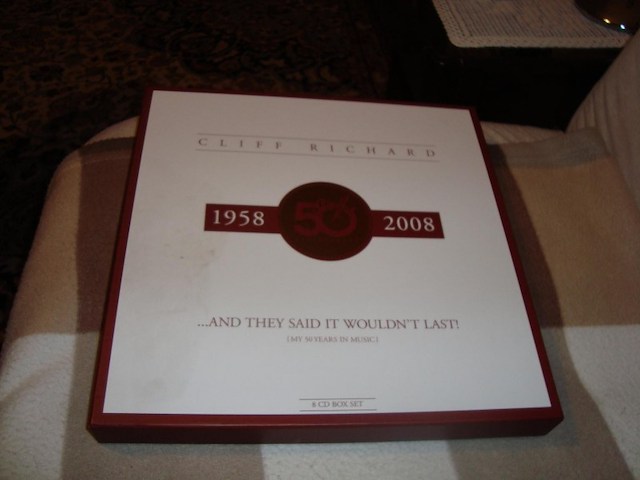 Cliff Richard  -  1958 - 2008 - Box 8 CD-Set + LP -