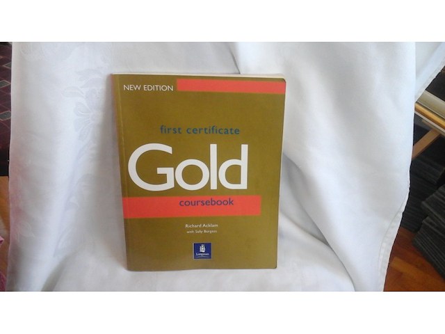 Gold coursebook first certificate Longnam