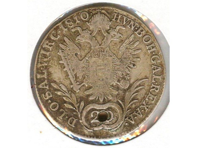 Austrija 20 kreuzer 1810 A