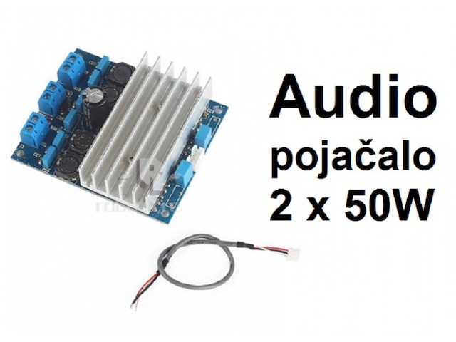 Audio pojacalo 2x50W - TDA7492