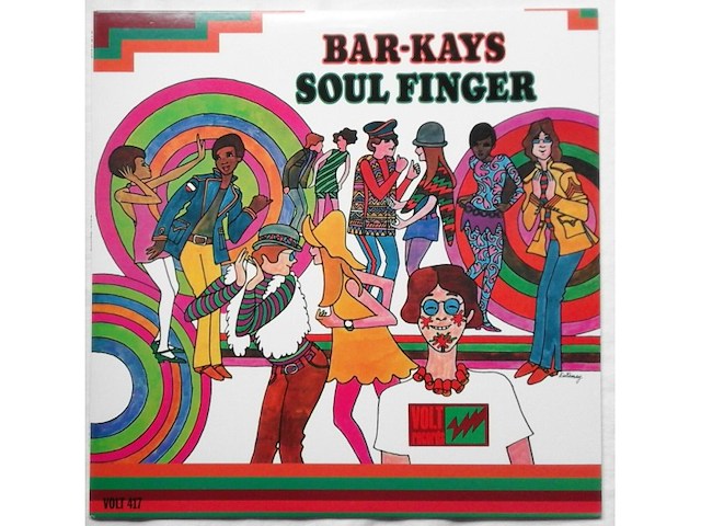 BAR - KAYS  -  SOUL  FINGER   ( U.S.A. Press)