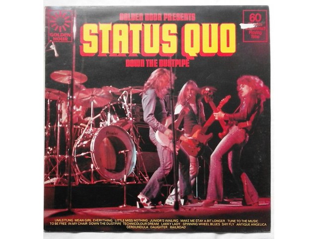 STATUS  QUO  -  Down  The  Dustpipe (U.K. Press)