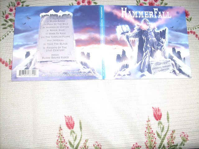 HammerFall–Chapter V:Unbent,Unbowed,Unbroken CD Digipak