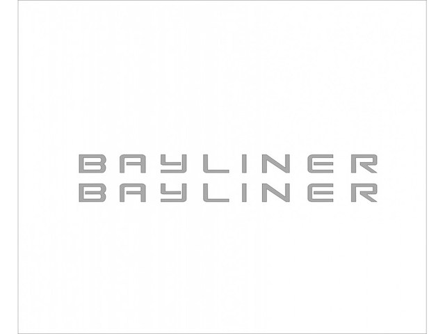 BAYLINER- NALEPNICE ZA ČAMAC