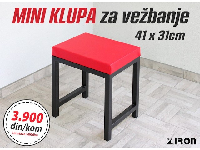 Mini klupa za vezbanje