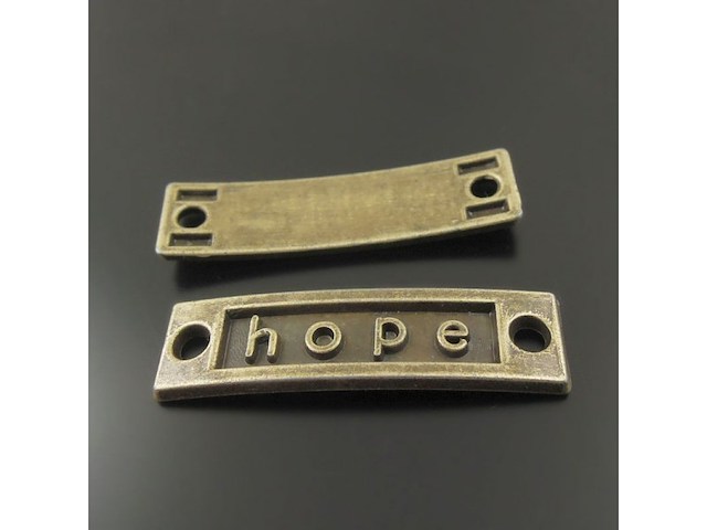 Konektor boje bronze Hope 36mm