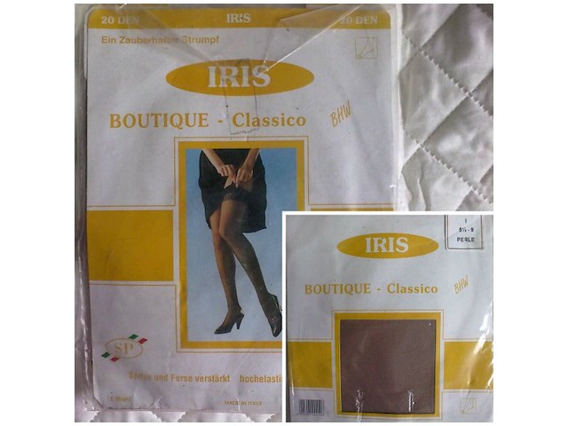**Iris Boutique-Classico** carape za haltere, vel.8,5-9