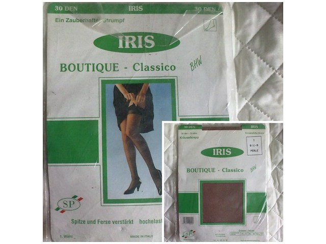 **Iris Boutique-Classico** carape za haltere, vel.8,5-9