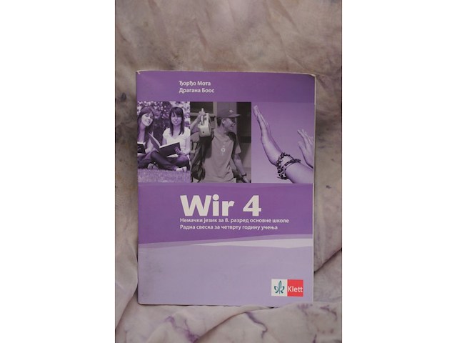 Wir 4 - Radna sveska iz nemackog za 8. raz.