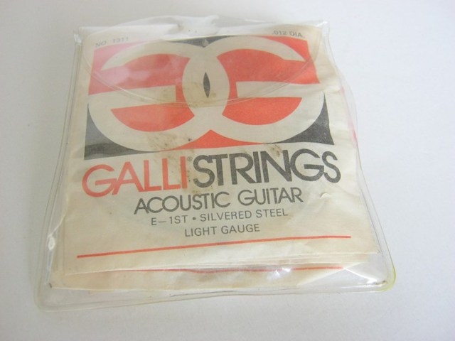 Žice za gitaru `Galli`