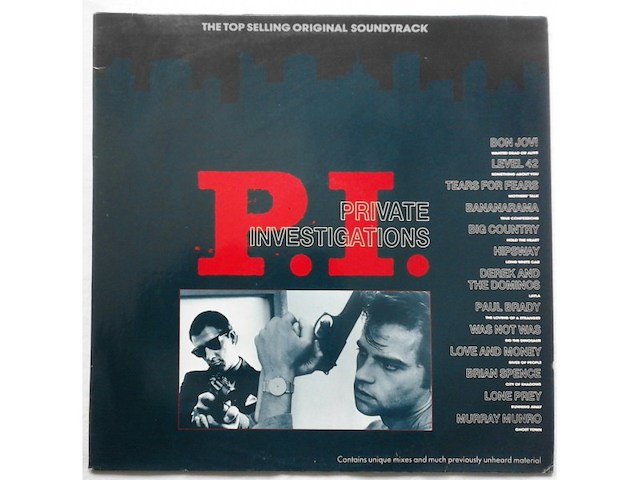 P. I.  PRIVATE  INVESTIGATIONS  -  Soundrack