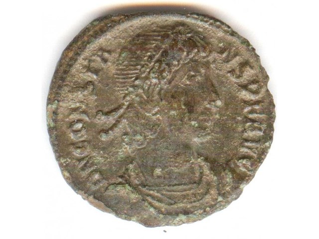 Constans Thessalonica emperor on Galley