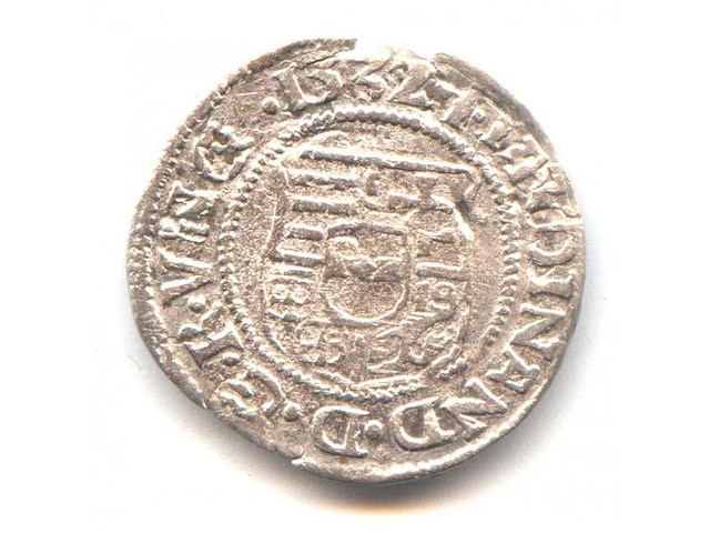 Madjarska denar Ferdinand 1532