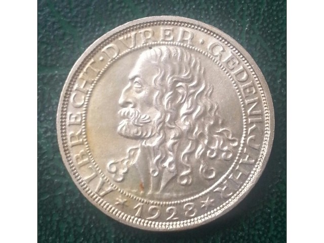 3 REICHSMARK 1928 D RRR