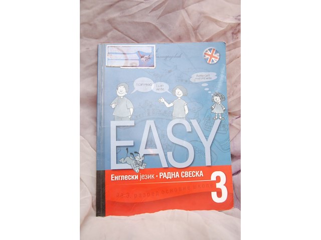 Easy 3 - radna sveska iz engleskog za 3 raz.