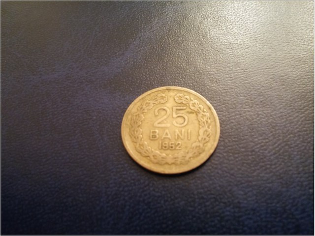 Rumunija 25 bani 1952