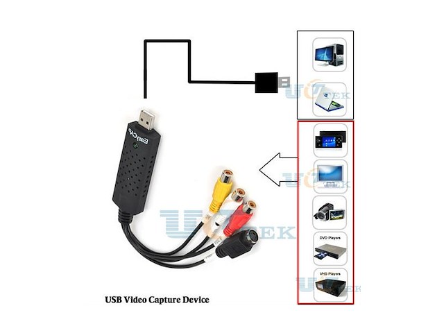 EasyCap USB 2.0 Video Audio Capture vhs kamera