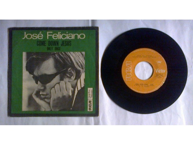 JOSE FELICIANO - Come Down Jesus (singl) licenca