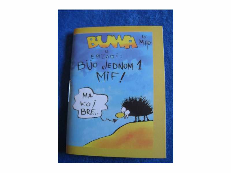 MINIJATURNI STRIP-ALBUM:  BUWA -BIJO JEDNOM 1 MIF!