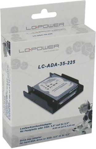 Adapter LC POWER LC-ADA-35-225 Bracket 3.2"lot2.5"