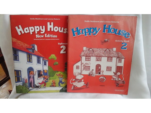 Happy house 2 udžbenik i radna sveska za drugi razred