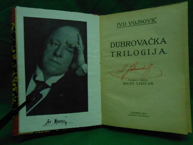 Ivo Vojnović, DUBROVAČKA TRILOGIJA, 1918.g