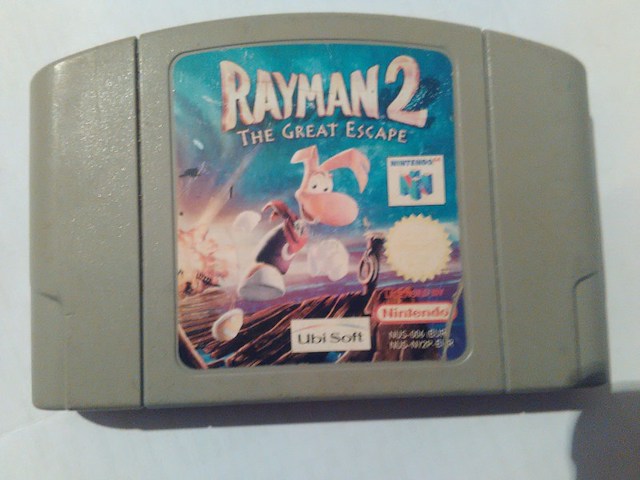 nintendo 64 igrica rayman 2 isp sa slika