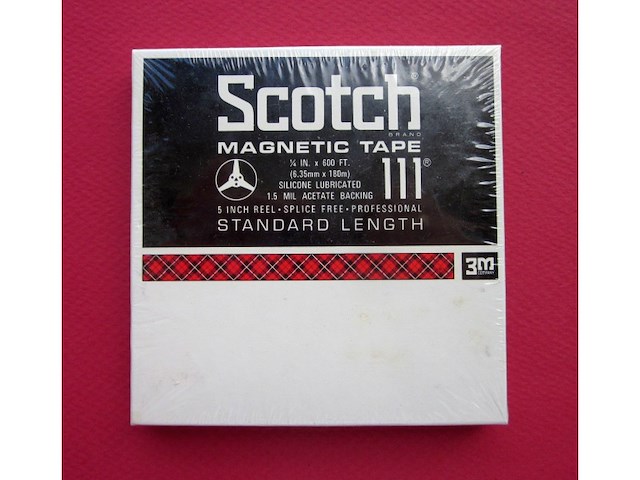 Skotch 5 incha magnetofonska traka 180m novo