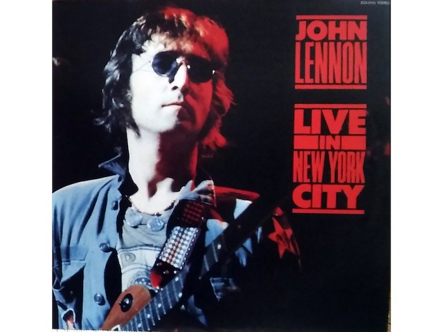 LP: JOHN LENNON - LIVE IN NEW YORK CITY (JAPAN PRESS)