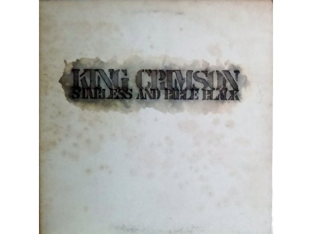 LP: KING CRIMSON - STARLESS AND BIBLE BLACK (JAPAN PRES