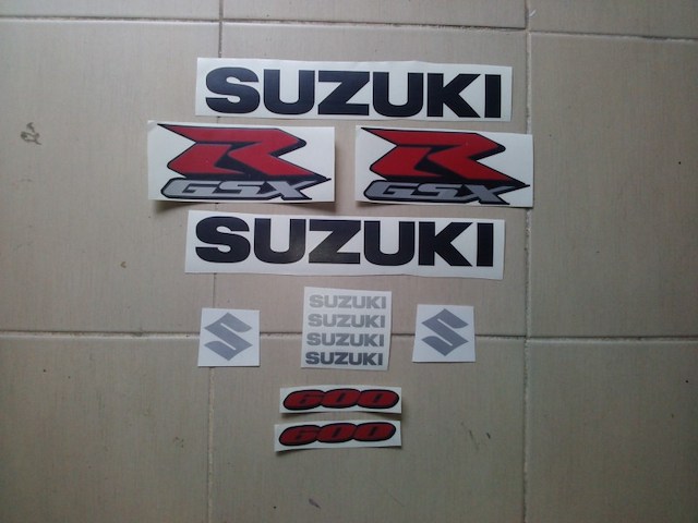 Nalepnice za motore Suzuki GSX-R K7 Black