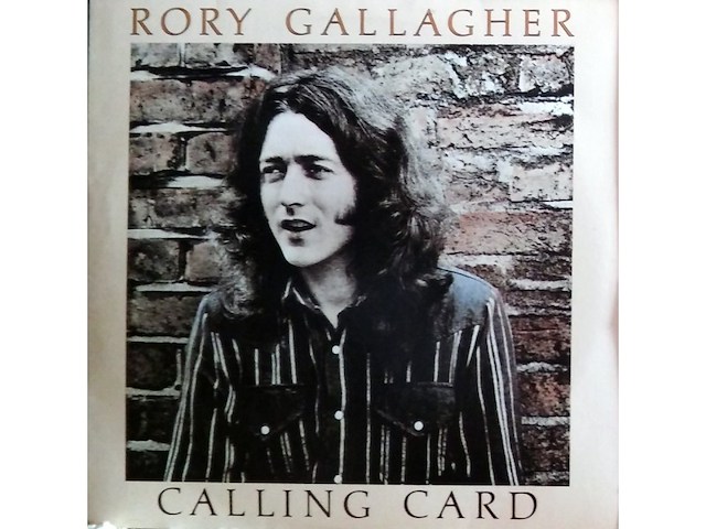 LP: RORY GALLAGHER - CALLING CARD (JAPAN PRESS)