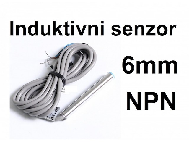 Induktivni senzor - LM6 - 1mm - NPN - 6-36VDC - NO