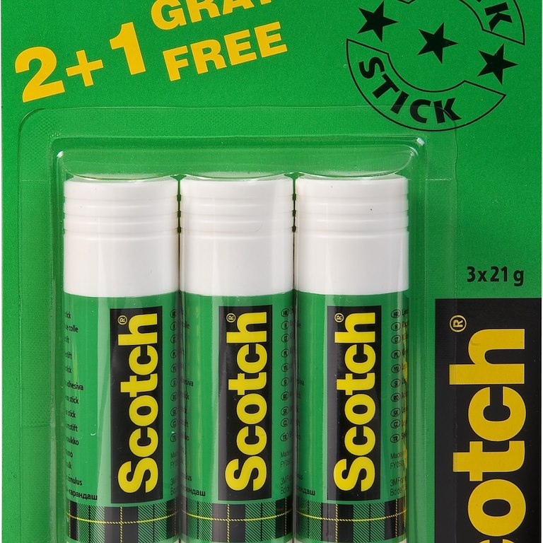 Lepak u stiku Scotch 6221, 21g (2 + 1 Free) orig. blister