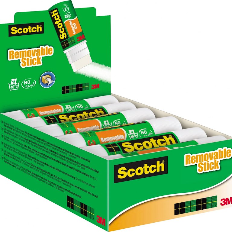 Lepak u stiku Scotch "Removable" 19g, T36319