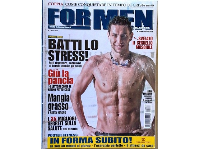 FOR MEN MAGAZINE Ano 10 No 108 Februar 2012