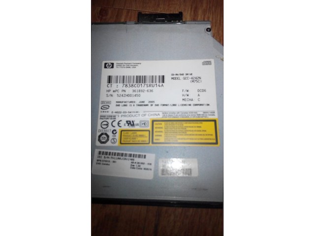 HP Compaq nc8230 dvd