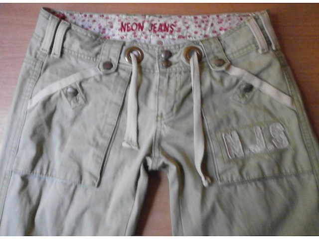 NEON JEANS - pantalone džepare