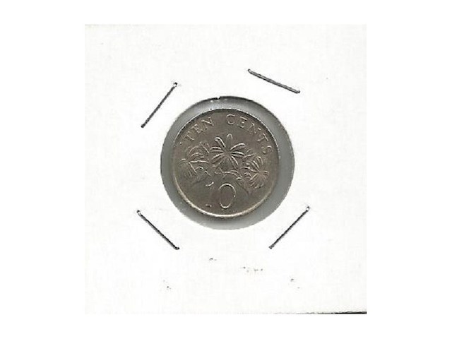 a2 Singapur 10 cents 1995.