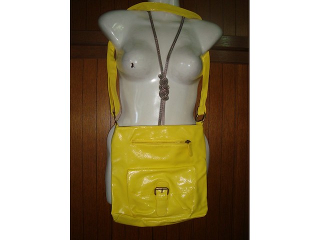 Prelepa žuta torbica-NOVO