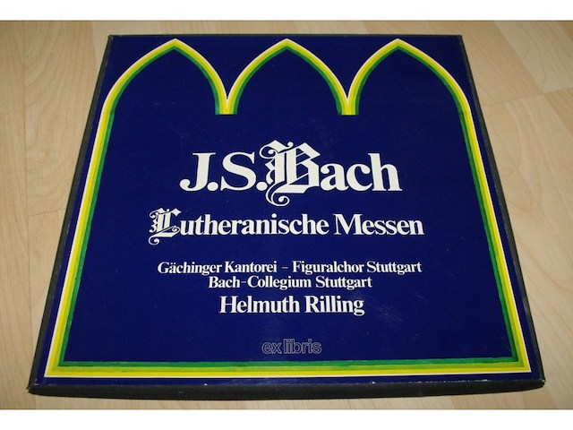 Johann Sebastian Bach - Lutheranische Messen (3 LP)