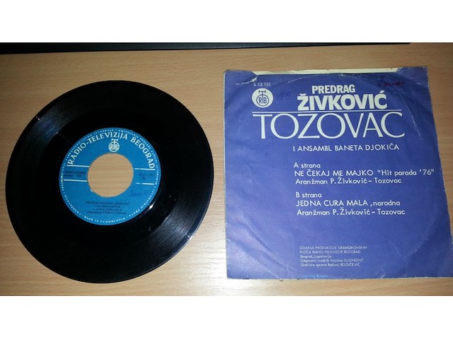 Predrag Živković Tozovac - ploča