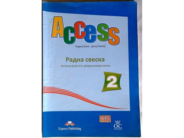 ACCESS 2 Radna sveska za 6. razred OŠ