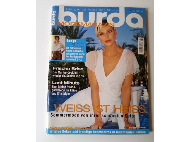 BURDA MODEMAGAZIN 7 / 2004