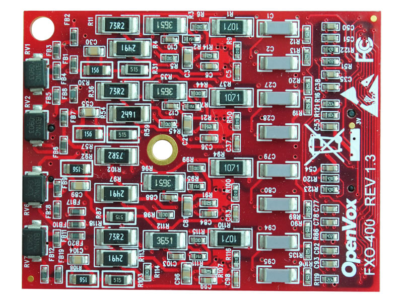 OpenVox FXO-400 modul sa dodatnih 4 x FXO porta