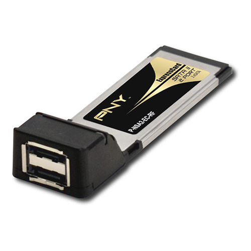 ExpressCard/34 na 2-portni eSATA II adapter