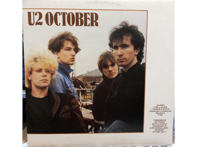 U 2 - OCTOBER, LP, ALBUM
